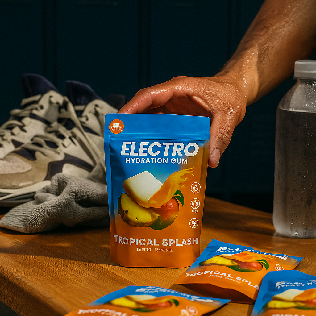 ElectroGum™ | Fast-Acting Electrolyte Chewing Gum for Hydration